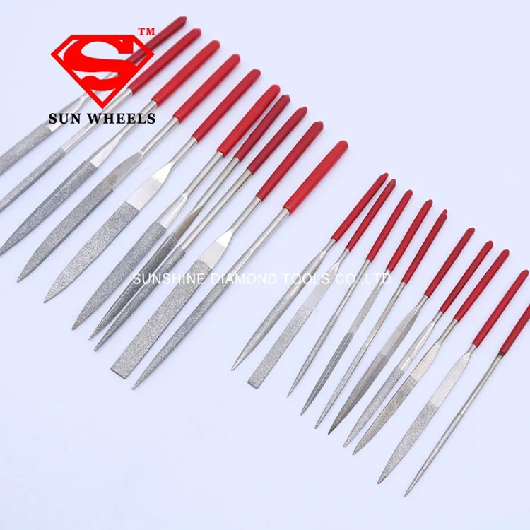 Electroplated Diamond Circular Flat Semicircle Square Triangle Steel ...