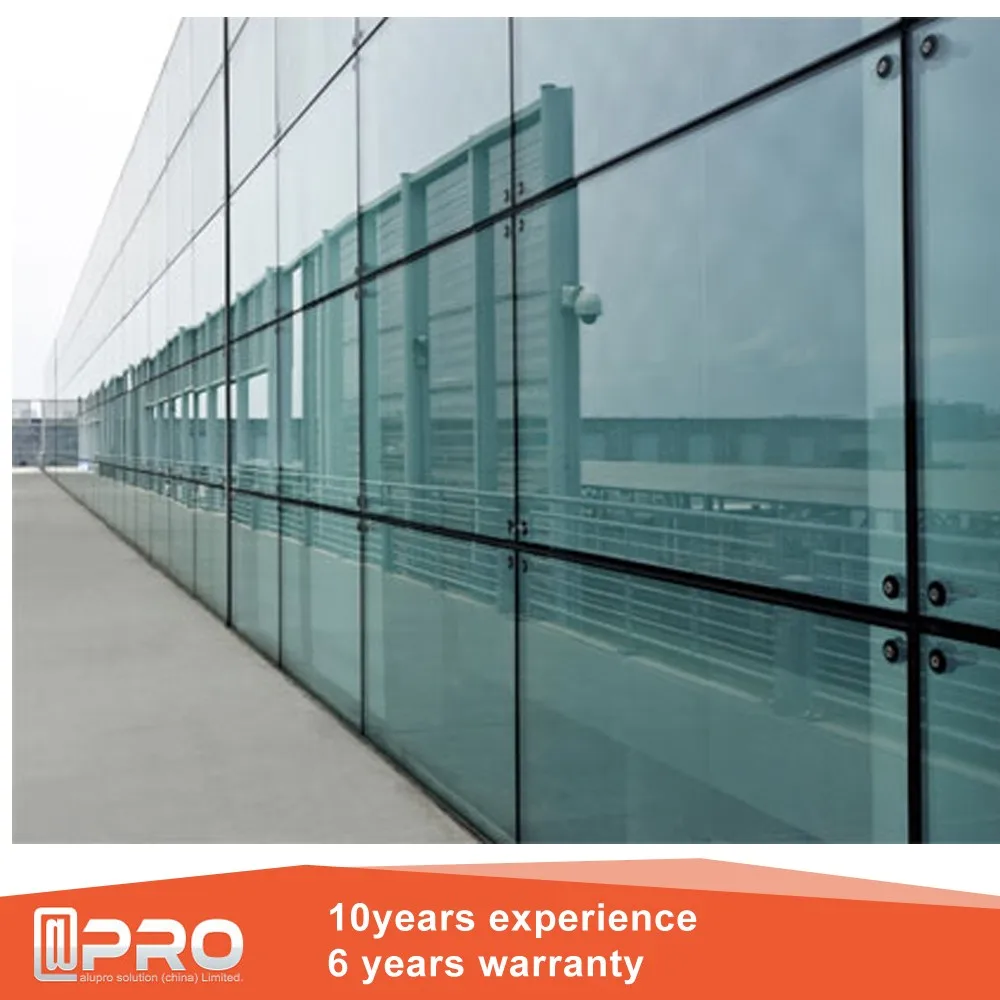Factory Glass Aluminum Curtain Wall With System Design Fabrication ...