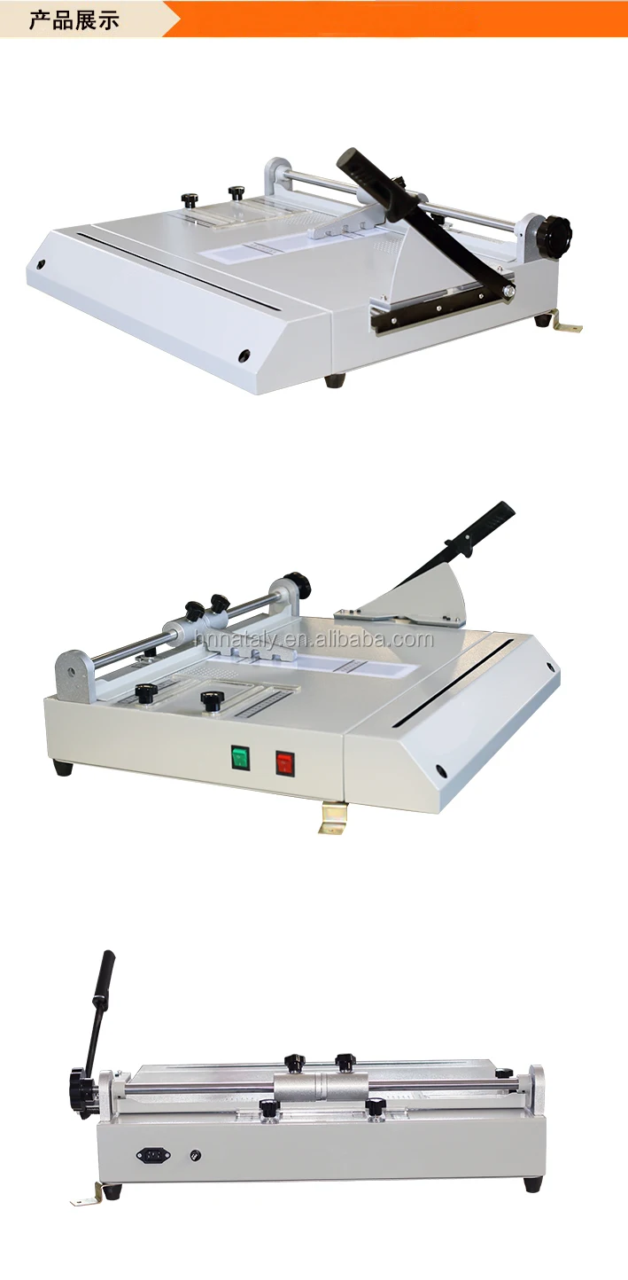 24 Holes Hard Cover Book Binding Machines Photo Bookbinding Machine ...
