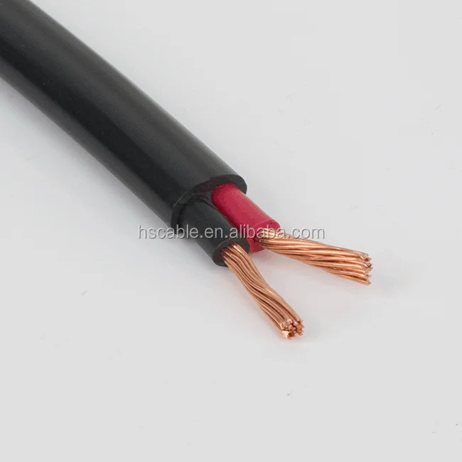 Flexible XLPE/PVC Shielded 2 core 2x4mm 2x6mm 2x10mm DC Cable, View ...