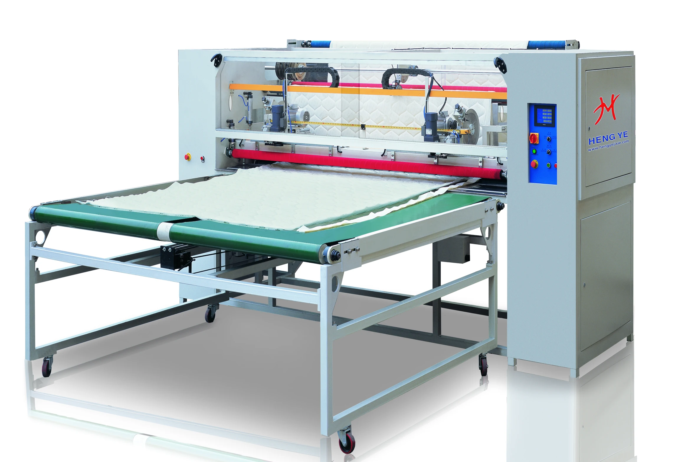 Automatic Computerized Fabric Panel Cutting Machine Mattress Quilting ...