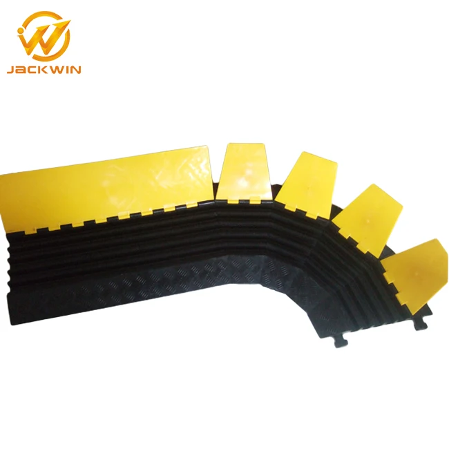 5 Channel 90 Degree Rubber Corner Guard Cable Protector Ramp - Buy ...