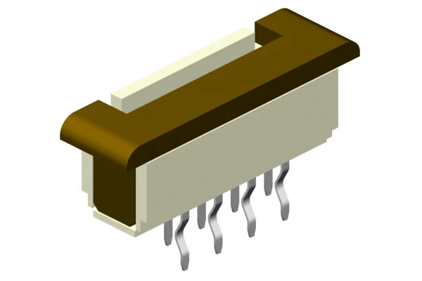 Connector-fpc / Ffc 1mm Fpc Connector Ce Rohs 3 4 5 6 7 8 10 12 13 14 ...