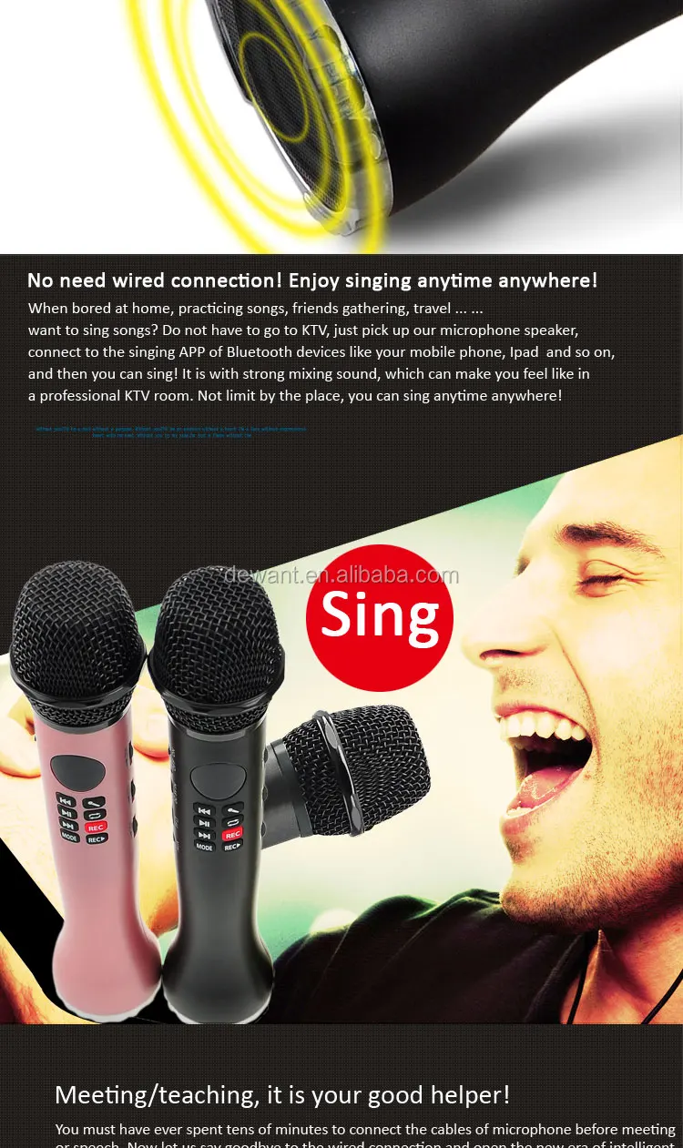 Best Quality Handheld Usb Charger Phone Vocal Microphone Record ...