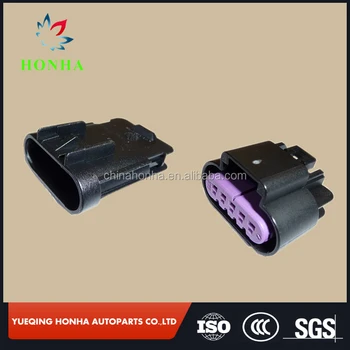 15326827 15326822 Pa66 Black 5 Pin Delphi Sealed Male And Female Gt 150 ...