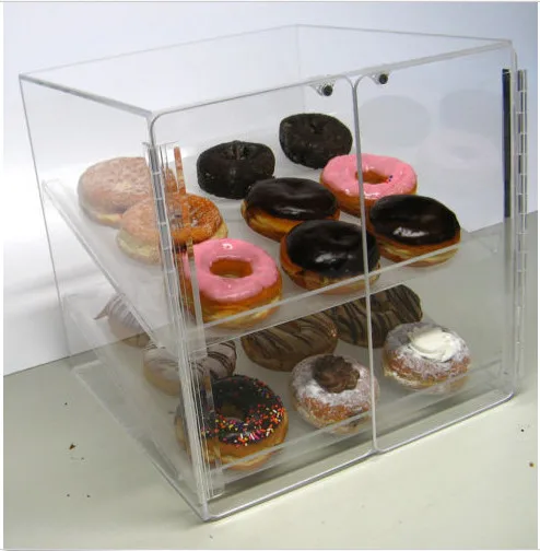 Custom Made Acrylic Display Case For Holding Cookie And Donut - Buy ...