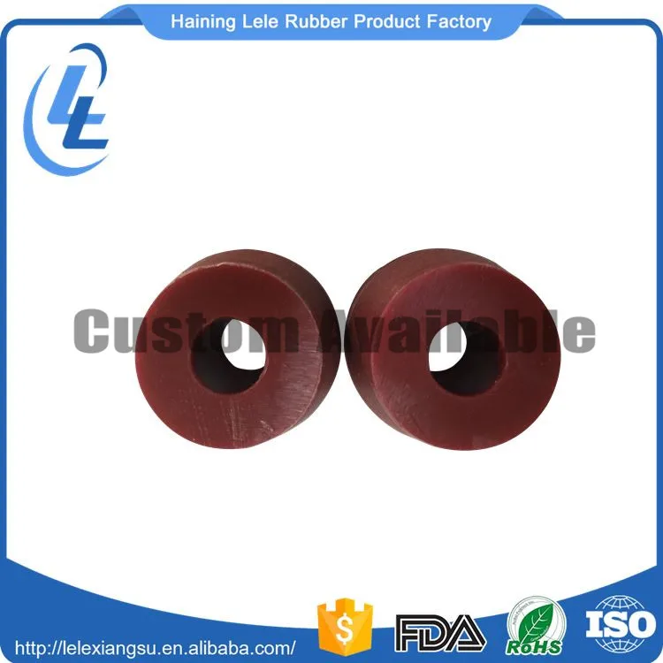 Round Tapered Screwed Threaded Rubber Feet For Electronics Protective ...