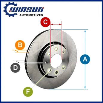 Front Axle Mb928697 Brake Disc For Mitsubishi Pajero - Buy Mb928697 ...