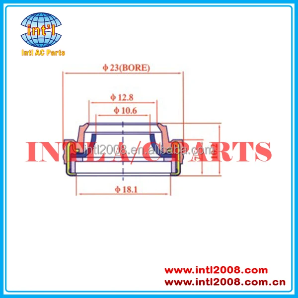 Shaft Seal/lip Seal/oil Seal For Ford F500 Fs10 Fs18 Fx15 Hs15 Hs17 ...