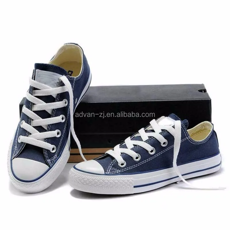 No Brand Ladies Plain White Canvas Shoe Private Label Sneakers Shoes ...
