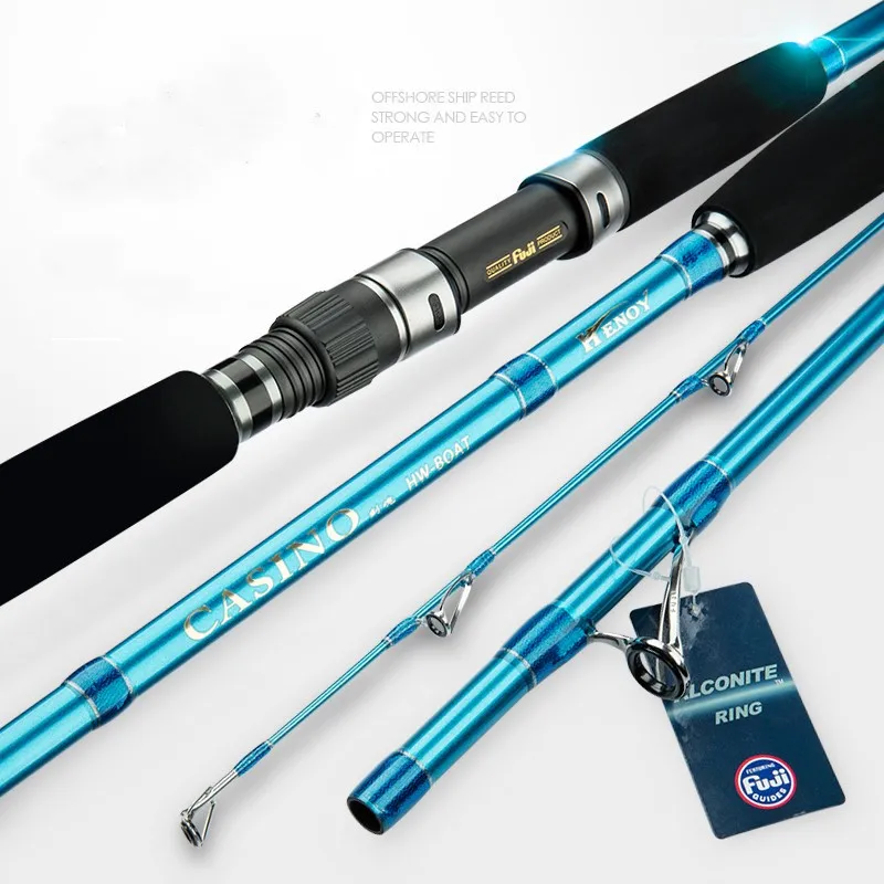 Wholesale Fishing Tackle Rod High Carbon Boat Rod Fuji Guide Sea Water ...