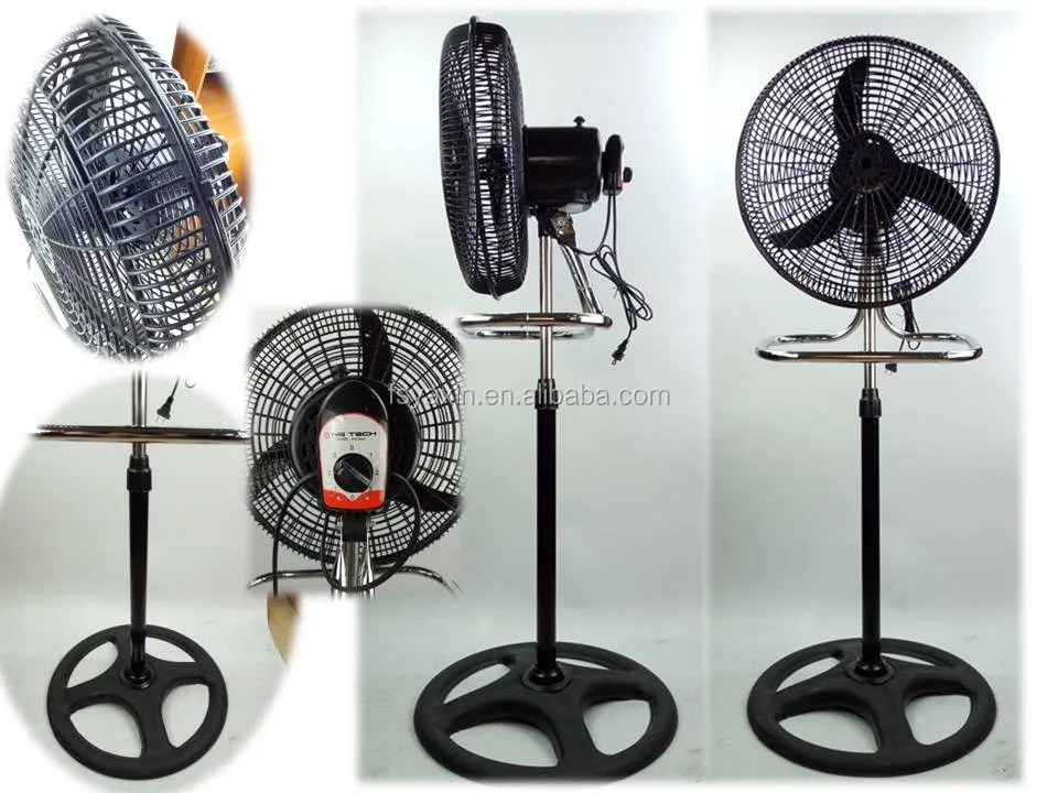 18 Inch Oscillating Fan Ventilador Standing Pedestal Fan For Home Sr ...