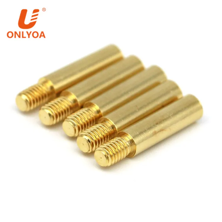 4mm Banana Plug Socket Lantern Copper Plated Gold M4 Thread