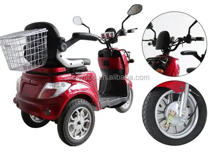 60v 800w/1000w 3 Wheel Handicapped Motorcycle For Disabled People With ...