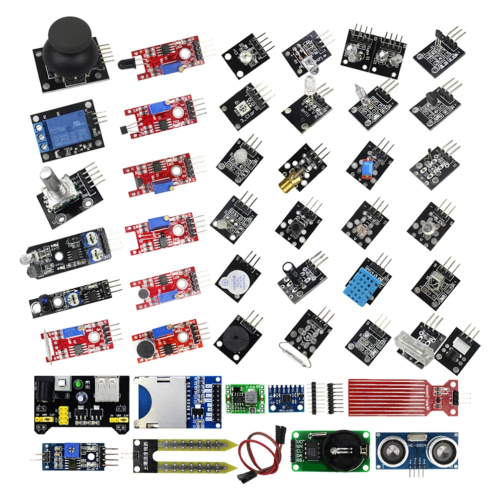 45 in 1 Sensor Kits - Versatile DIY Solutions for Raspberry Pi