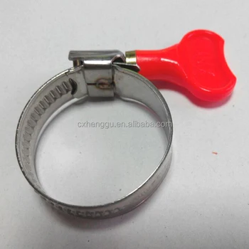 9mm /12mm Germany Type Automotive Hose Clamp With Plastic Handle /thumb ...