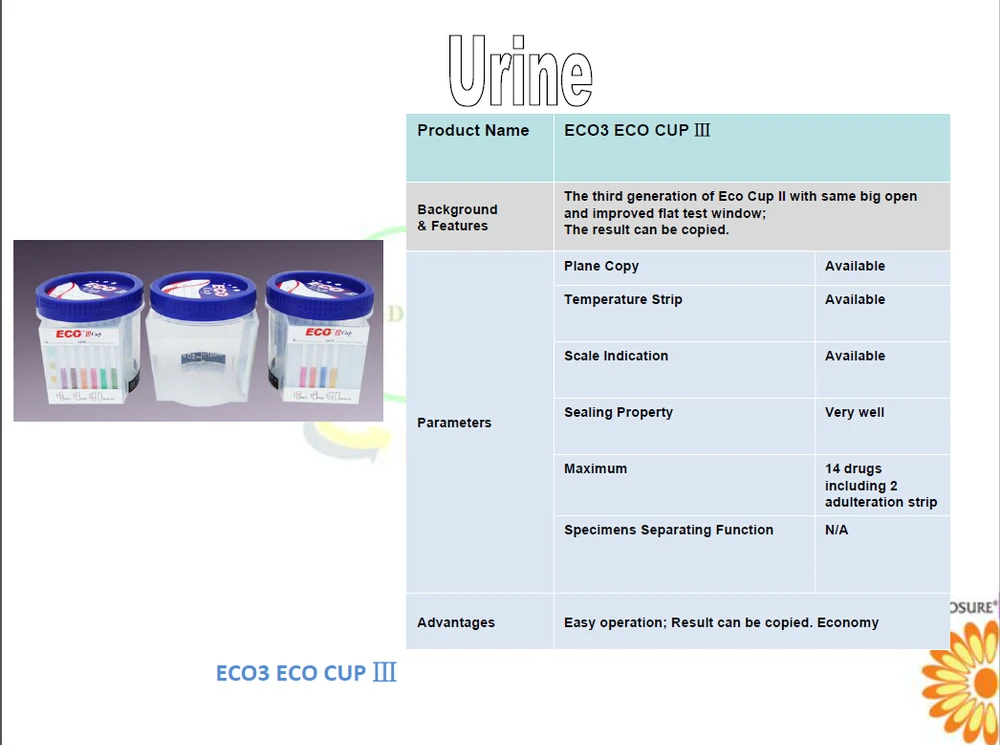 First Sign Drug Screening Urine Test Cup 10 Panel In 1 - Buy Drug ...