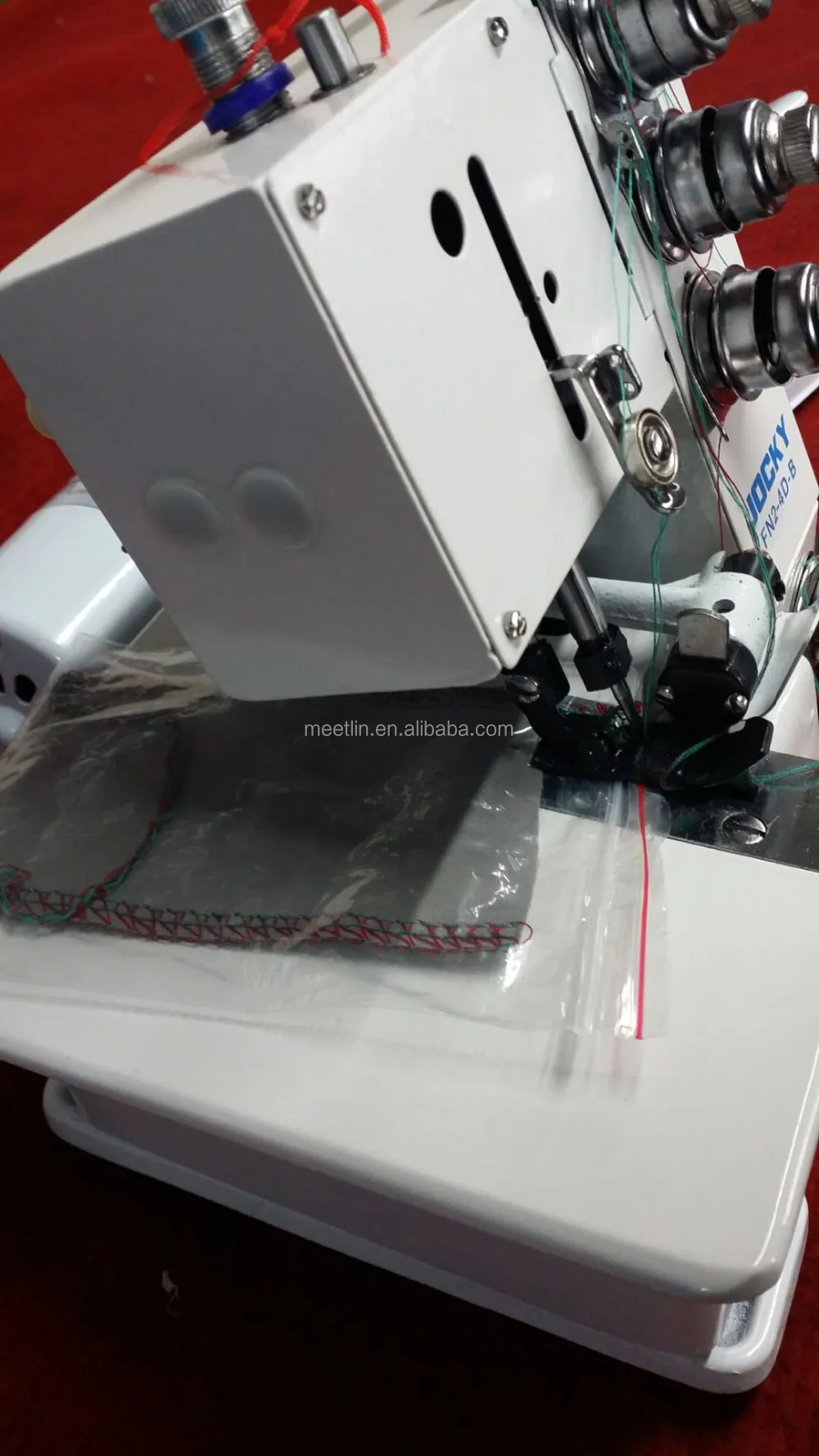 JOCKY FN2-4D-B Mini Overlock Machine - 100W Power, 1200s.p.m