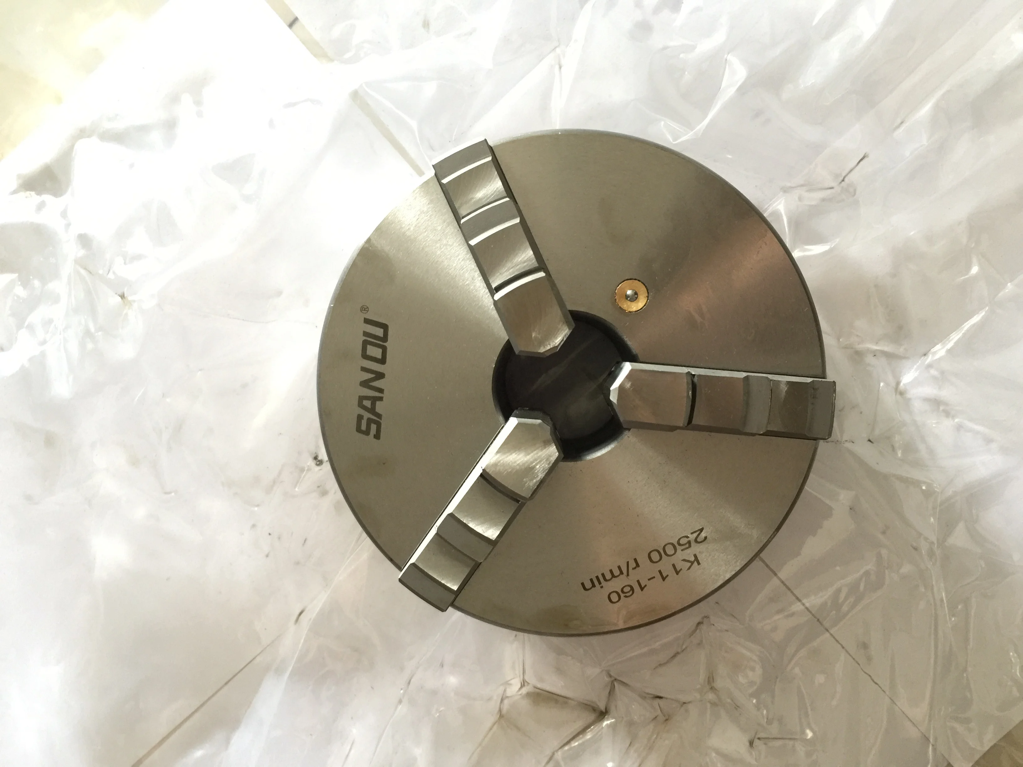 Sanou 3 Jaw Manual Self-centered Chuck K11 160 Strong Chuck 6-inch ...