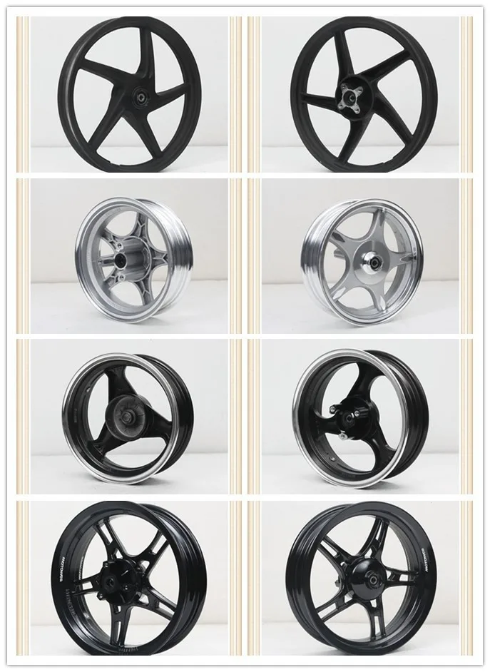 10 Inch Hot Sell Aluminum Alloy Motorcycle Wheel Scooter Rim - Buy ...