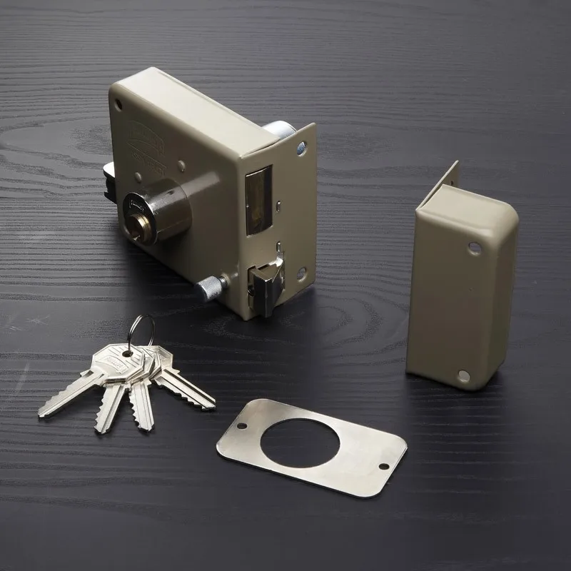 Mexico Phillp Cerradura De Sobreponer Brass Zinc Alloy Door Rim Lock ...