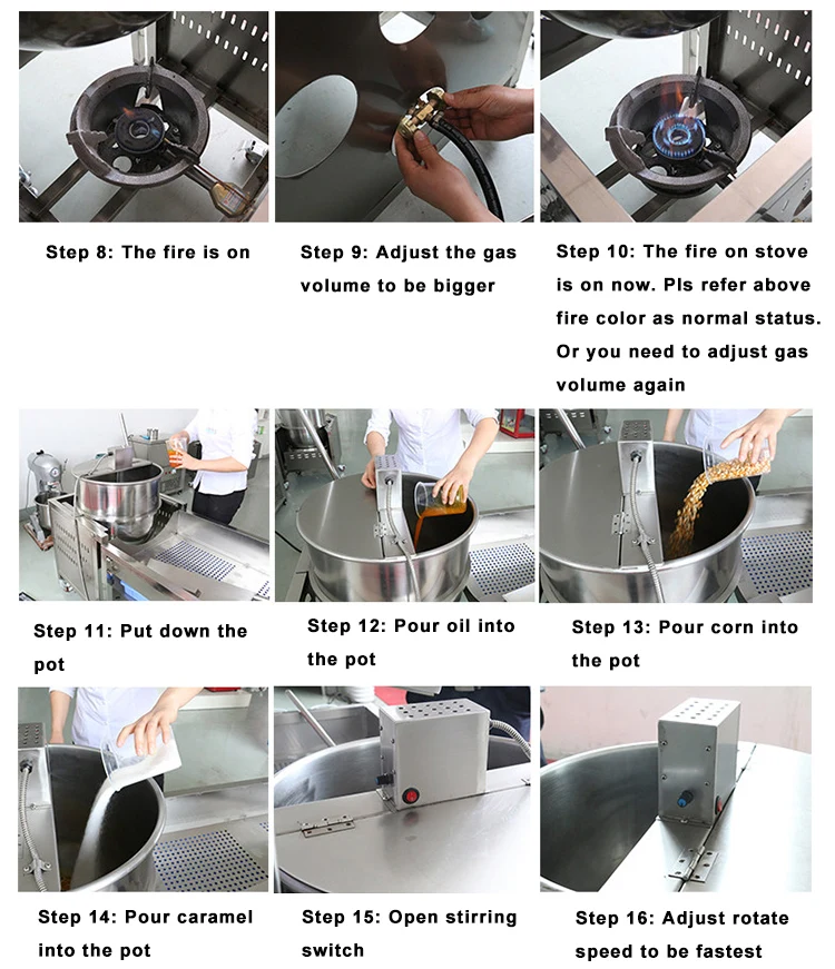 Commercial kettle corn popcorn popper machine Products from Shenzhen ...