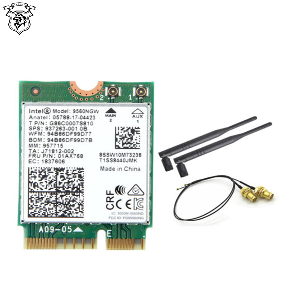 Wholesale Dual Band For Intel 9560 9560ngw 802.11ac M.2:cnvio Wifi ...
