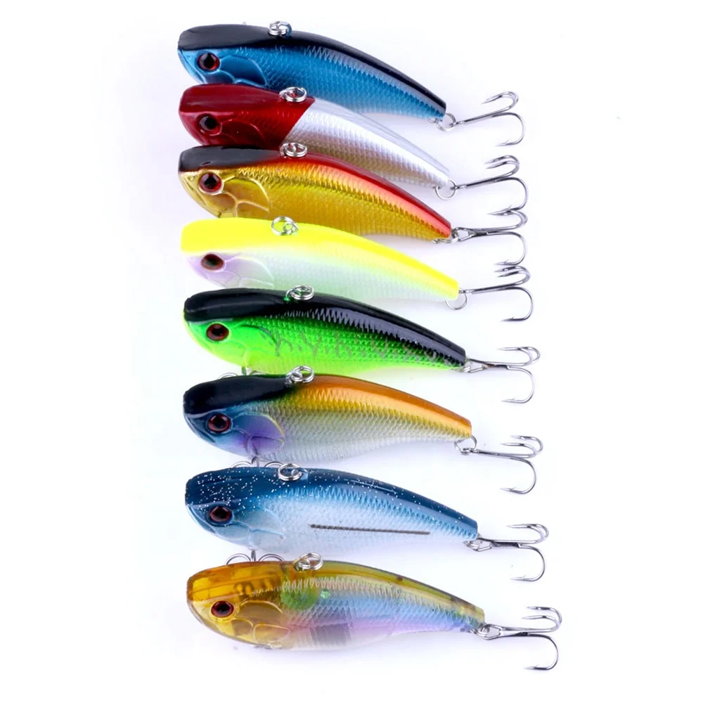 Hengjia VIB angeln lockt 7,5 cm 18,6g harte angeln bass Kurbel köder ... Hengjia VIB angeln lockt 7,5 cm 18,6g harte angeln bass Kurbel köder ...