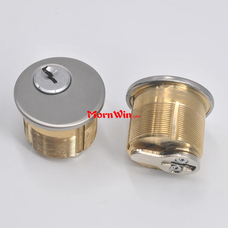 High Security Satin Chrome Quality Brass Round Door Mortise Lock ...