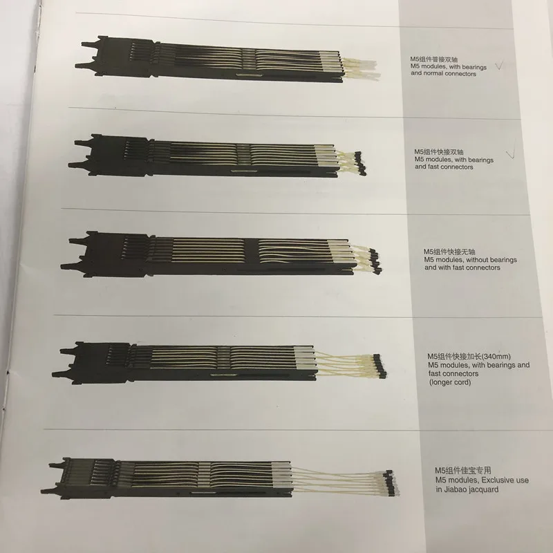 Exclusive Use of Jacquard Part STAUBLI M5 Modules in Jiabao