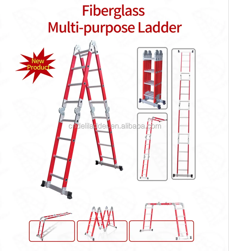 4x4 Fiberglass Step Ladder - Buy Fiberglass Laddder,Step Ladder,Ladder ...