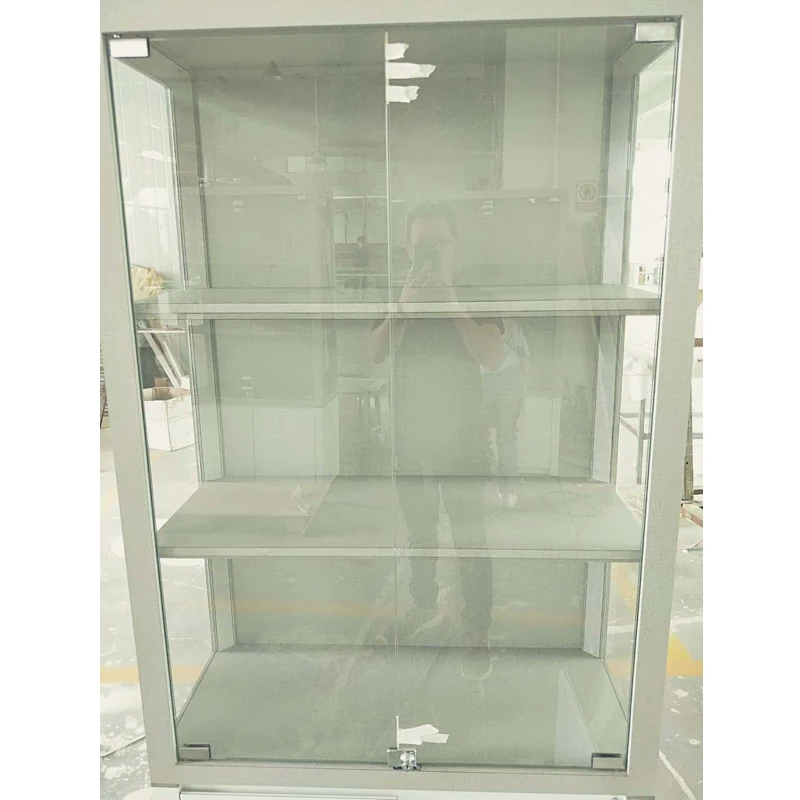 Lux Customized Low-price Customized Aluminum Glass L Shape Display ...