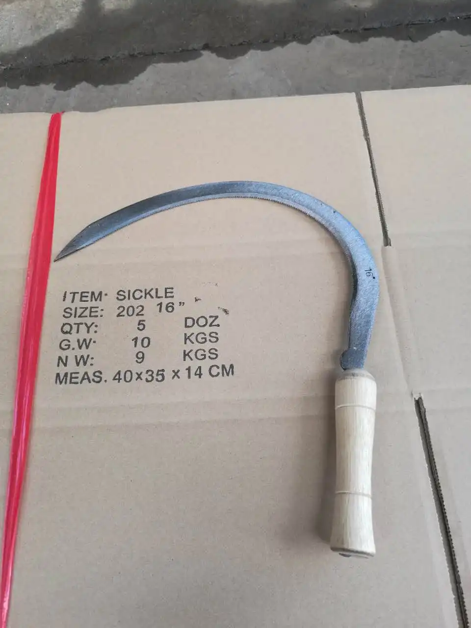 Agriculture Sharp Farming Sickles With Handle Sickle Knife In Guangzhou - Buy Sickle With Handle ...