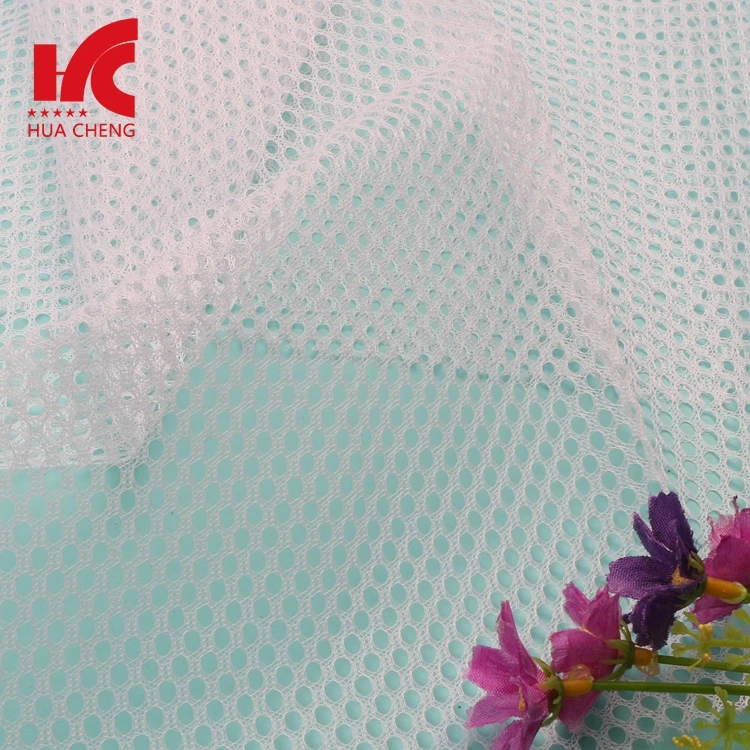 White Big Round Hole Eyelet Mesh Fabric For Corset,Polyester Fabric ...