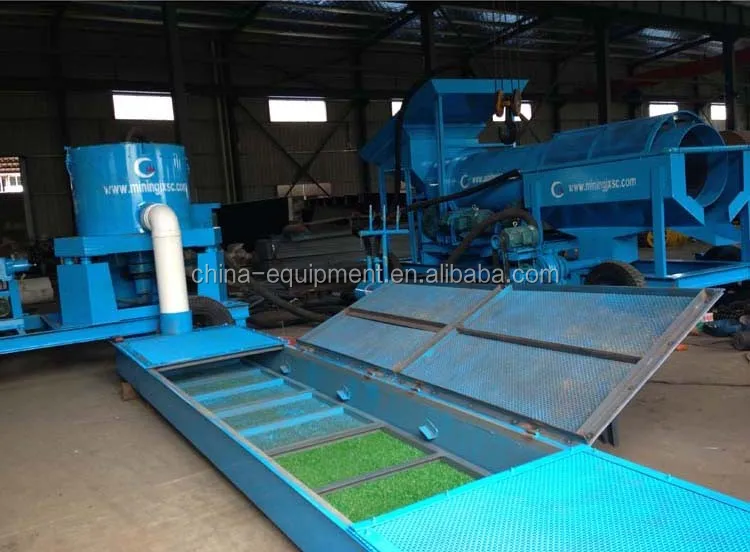 High Recovery Gold Mining Equipment Portable Gold Sluice Box Gold ...