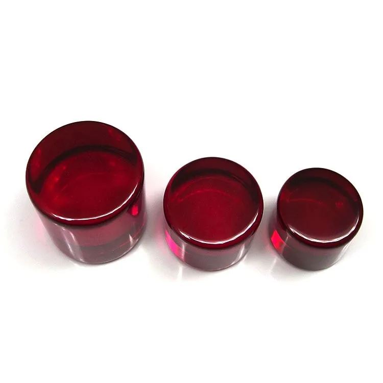 Direct Sale Rough Cut Synthetic Ruby Cylinder Stone - Quality Corundum ...
