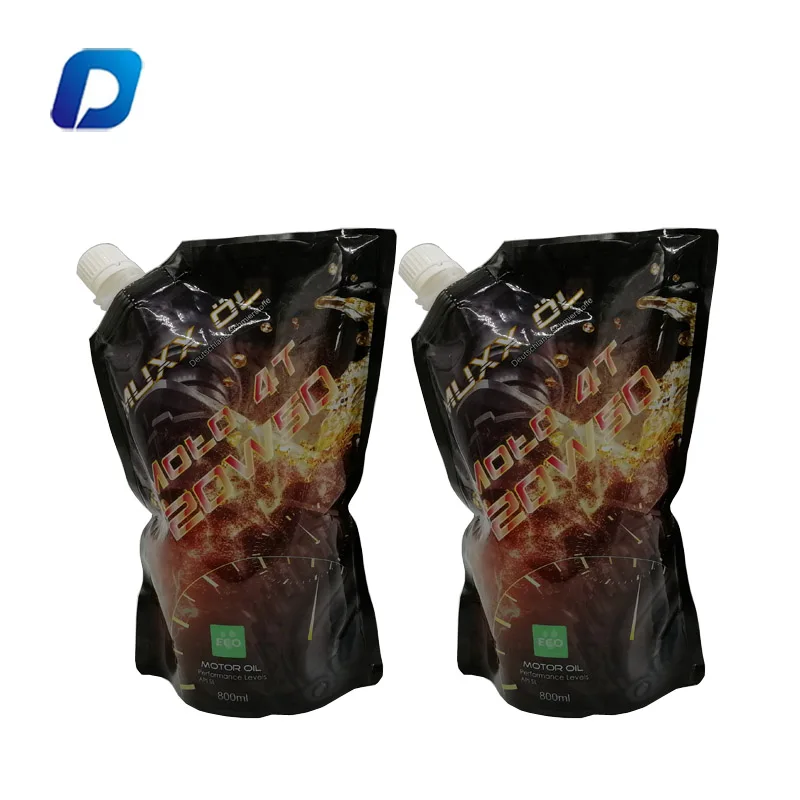 Customized New Shape 200g Liquid Juice Stand Up Spout Pouch With Cap ...