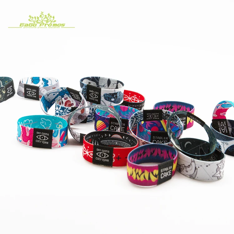 Wholesale Polyester Custom Cheap Printed Eco-friendly Fancy Wrist Band ...