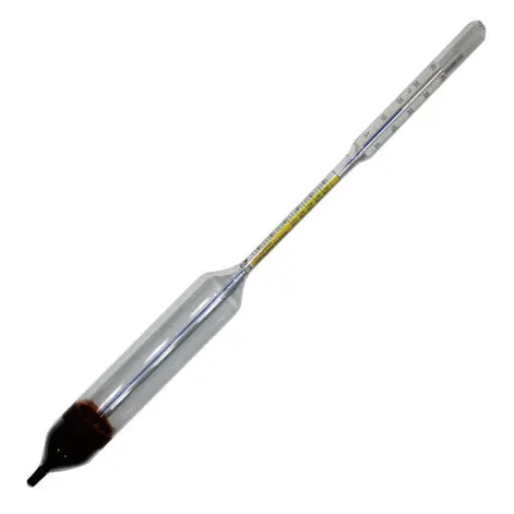 Milk Hydrometer with Thermometer - Accurate Density Measurement