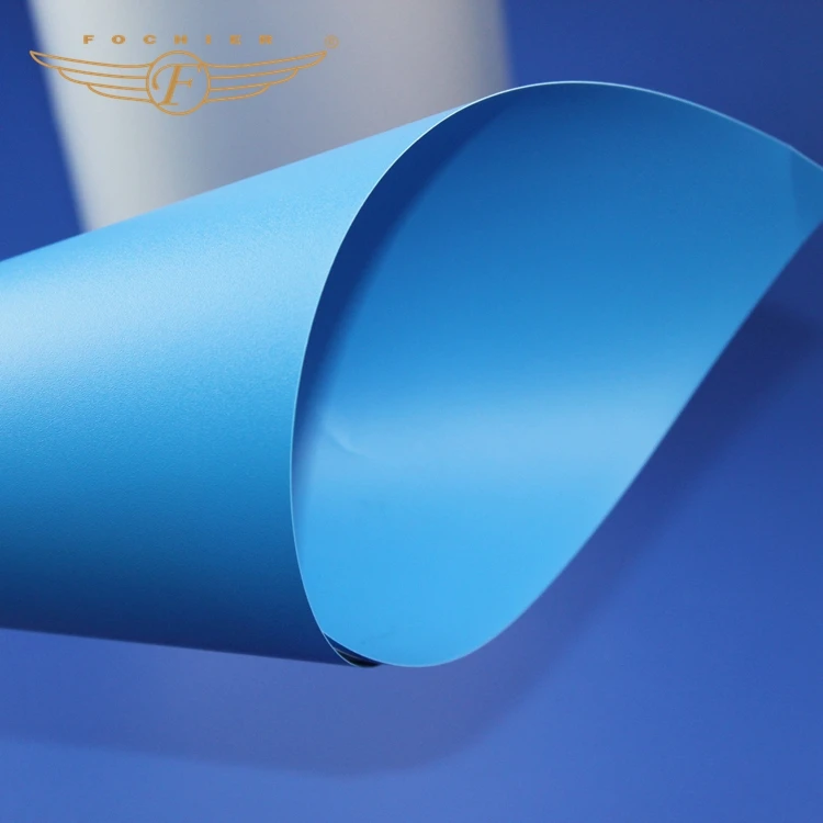 Colored Flexible Pp Sheet Sky Blue Color Frosted Pp Sheet For ...