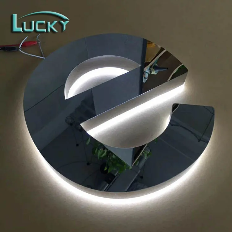 Custom 3D LED Letters Alphabet - Beautiful Backlit Logos