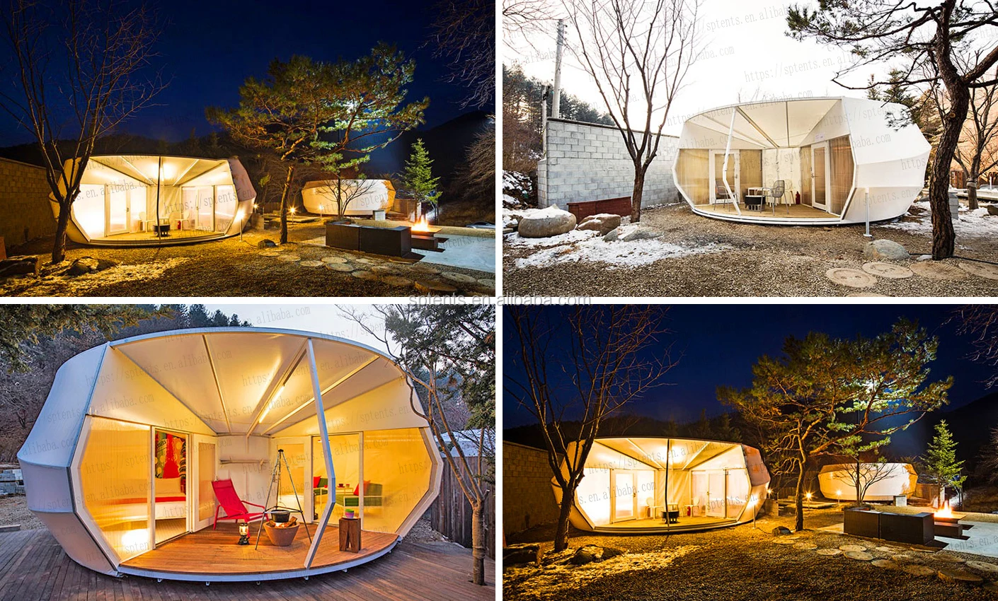 Fancy Five Star Luxury Hotel Tents - Ultimate Camping Experience