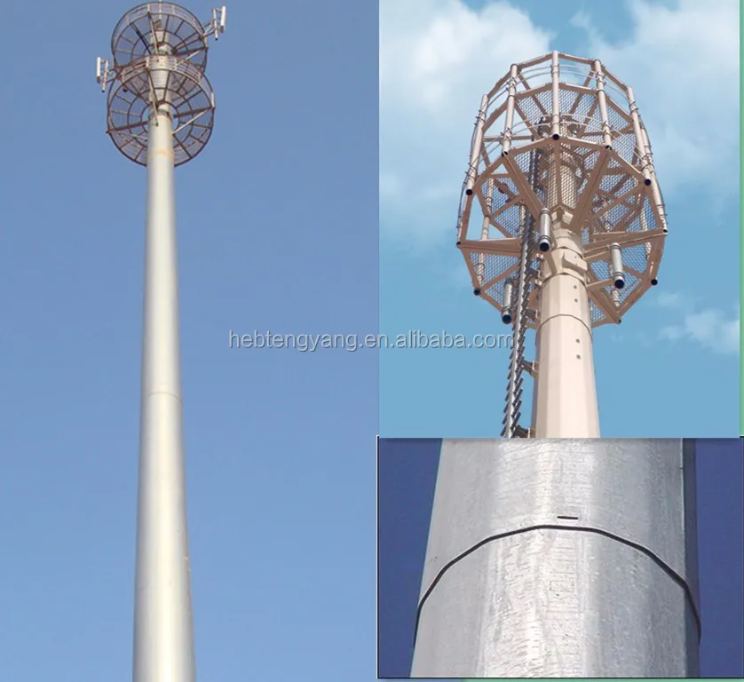 Self Supporting Telecom Galvanized Carbon Steel Telecom Tower - Buy ...