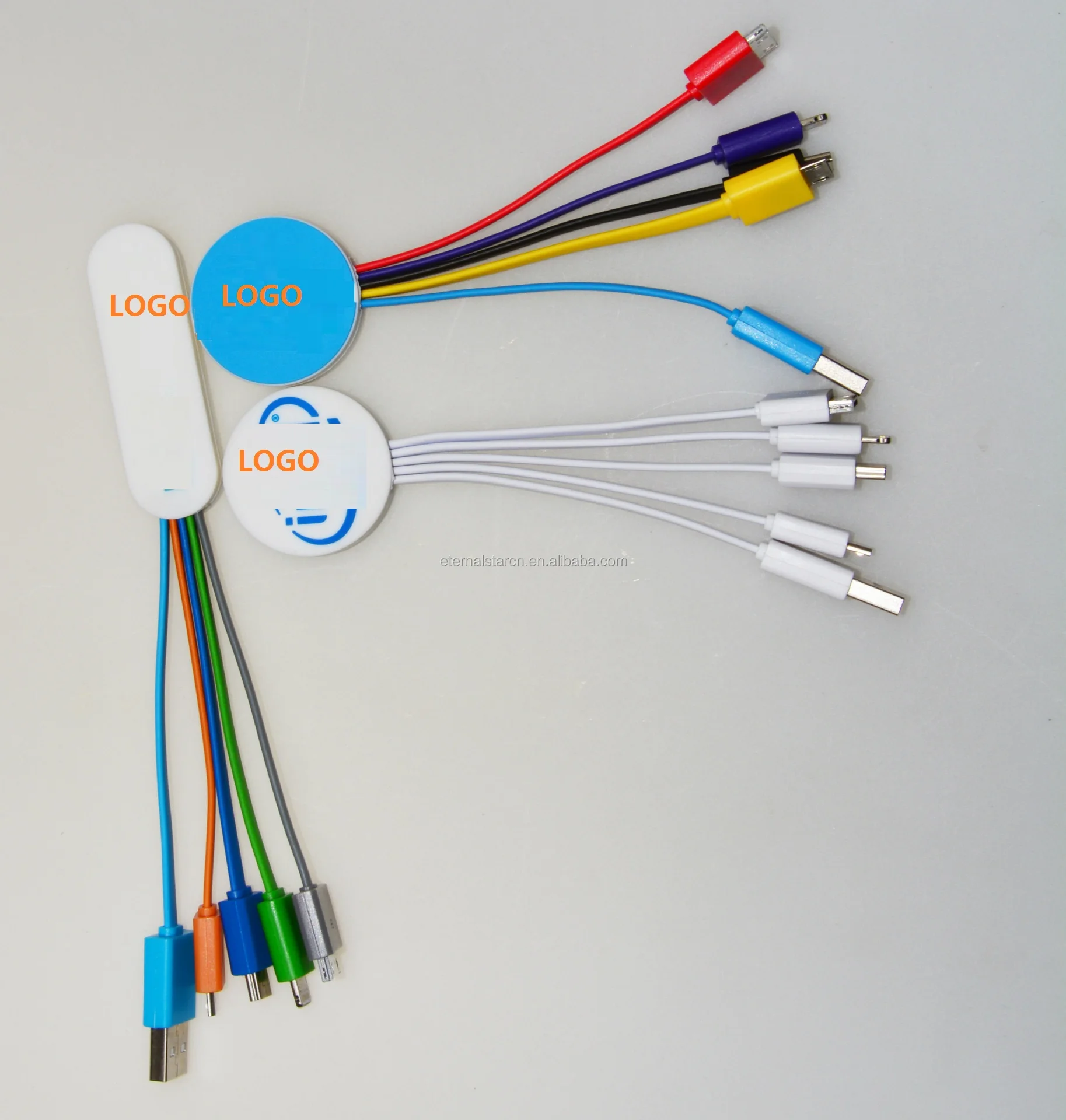 Factory 6 In 1 Multi Color Multi Charge Usb Charging Cable - Buy Multi ...