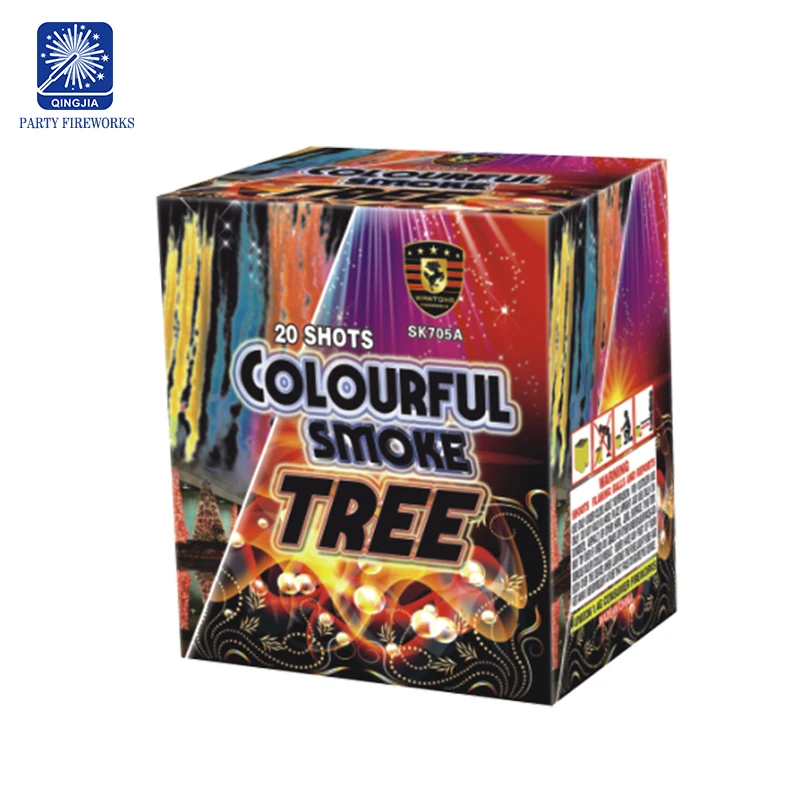 Colourful Smoke Tree Wedding Fireworks: Outdoor Display by Liuyang ...
