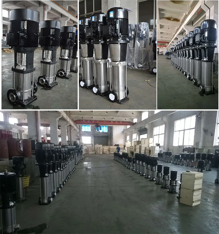 Vertical Multistage 304/316 Stainless Steel Pump - 20HP