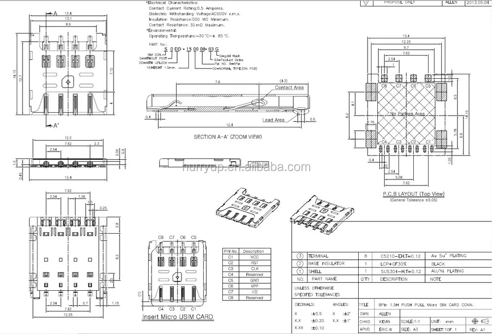 SIM-Karten fach halter für GSM GPRS-Modul| Alibaba.com