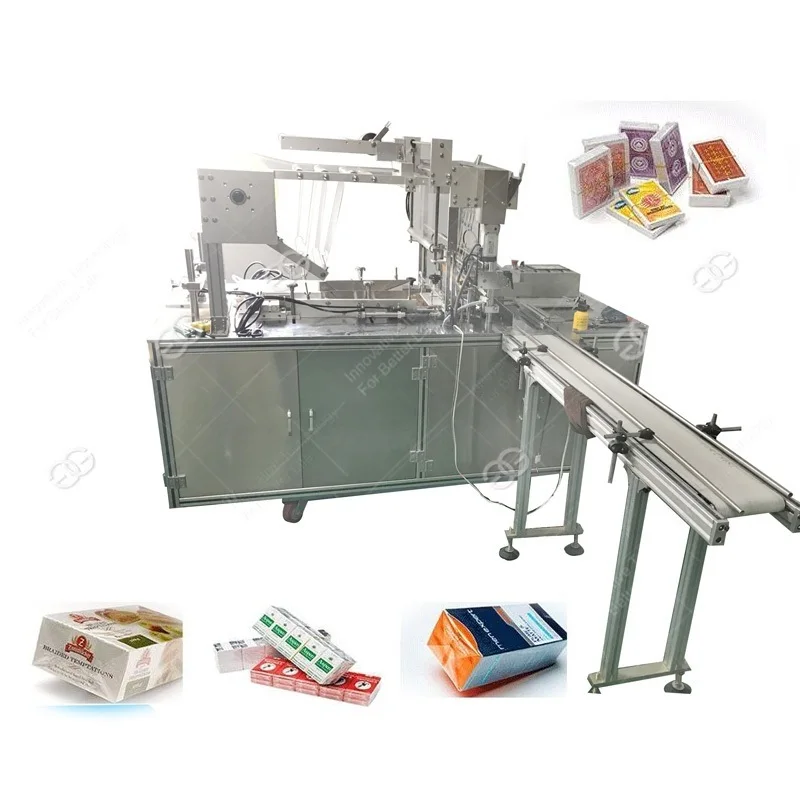 Small Automatic Packaging Bag Perfume Box Wrapper Overwrapping ...