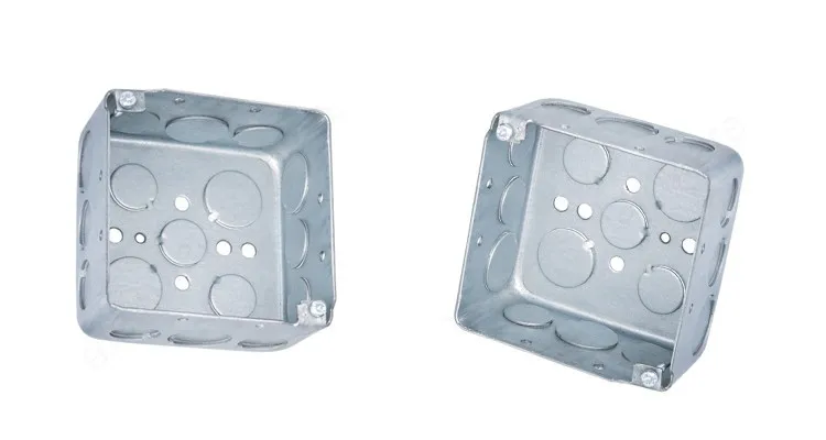 Cul Approved 4x4 Pre-galvanized Steel Electrical Square Wall Box - Buy ...