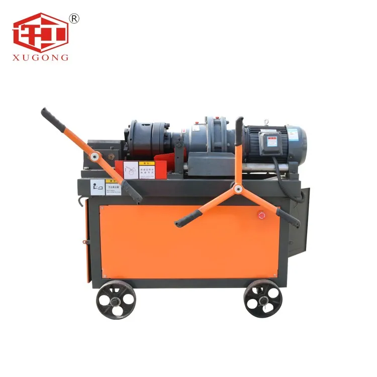 Portable Rebar Reinforcing Bar Chaser Thread Rolling Machine